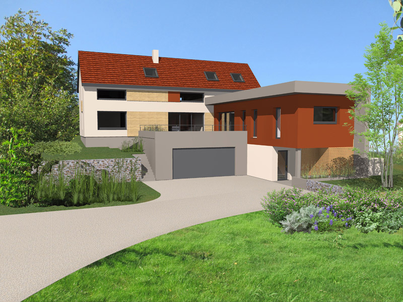 CONSTRUCTION NEUVE - L'Atelier A2 - Oster et Weissbeck Architectes